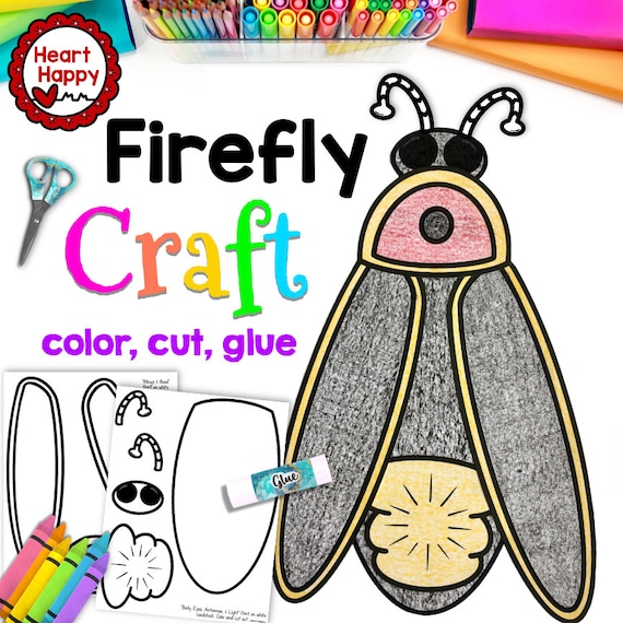 Firefly Template Printable Fireflies Templates PSD Design For Free