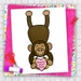 Religious Kids Printable Craft Template, Chimpanzee Craft, Valentines ...