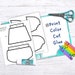Candy Corn Craft, Kids Printable Craft Template, Fall Craft, Letter C ...