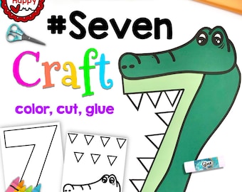 Number Two Craft, Kids Printable Craft Template, Number Recognition ...