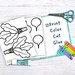 Radish Craft, Kids Printable Craft Template, Vegetable, Nutrition ...