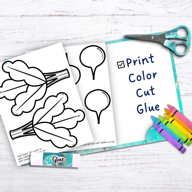 Radish Craft, Kids Printable Craft Template, Vegetable, Nutrition ...