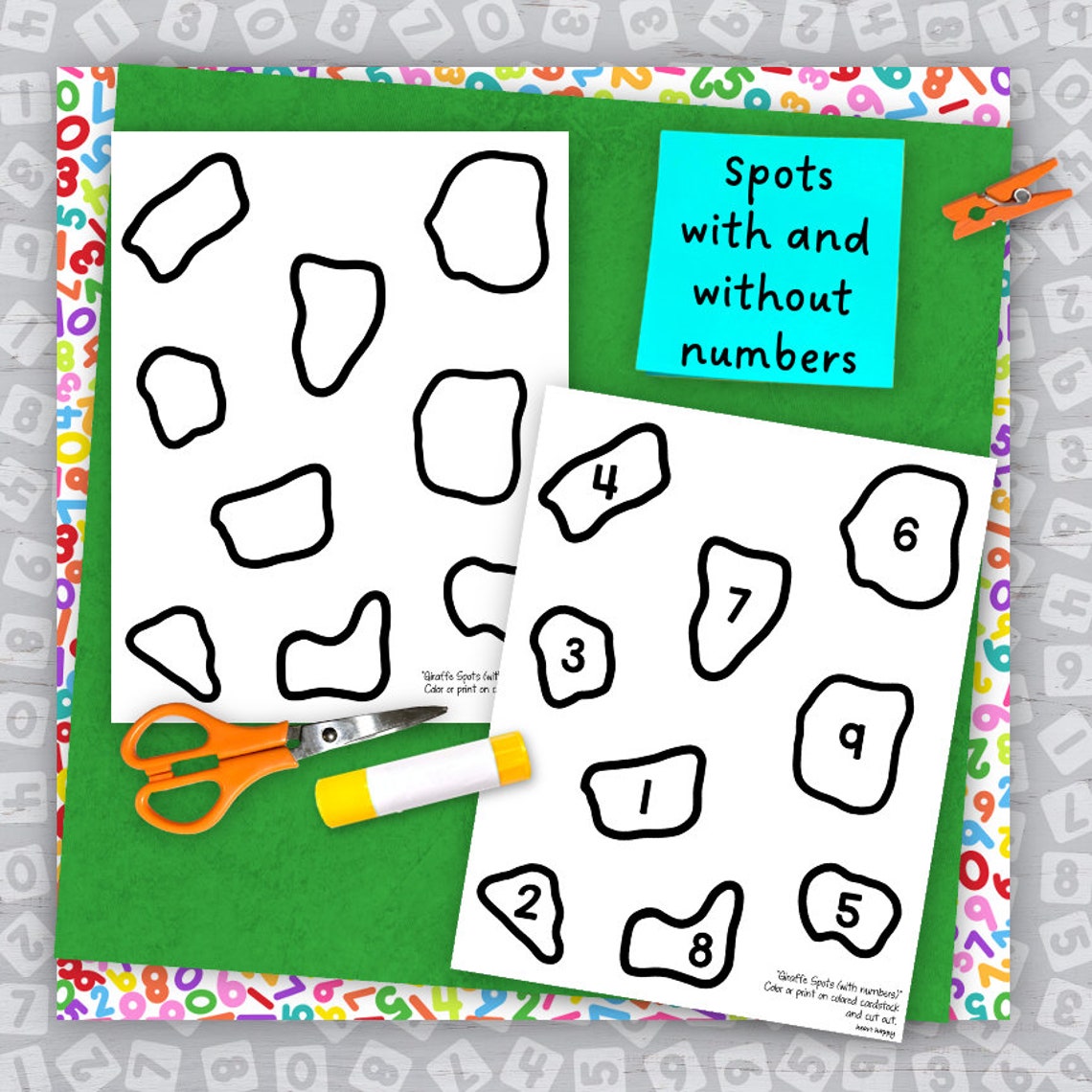 Number Nine Craft, Kids Printable Craft Template, Number Recognition ...