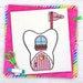 Tooth Craft, Kids Printable Craft Template, Dental Hygiene Month, Tooth ...