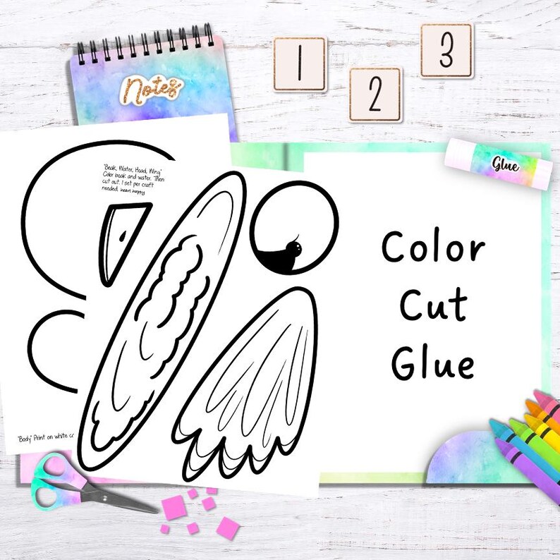 Letter S Swan Craft, Printable Kids Craft Template, Alphabet Craft, S ...