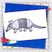 Armadillo Craft, Kids Printable Craft Template, Animal Craft, Texas ...