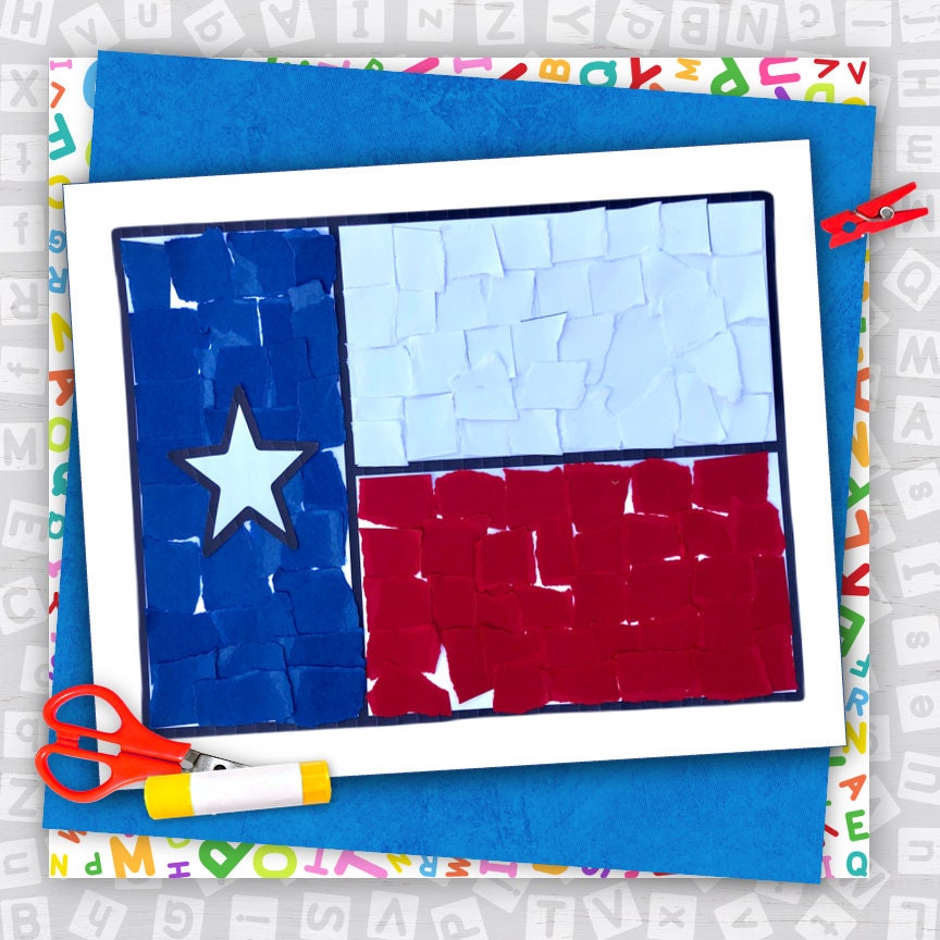 Texas Flag Printable For Preschool