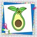 Avocado Craft, Kids Printable Craft Template, Fruit Craft, California ...