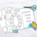 Number Ten Craft, Kids Printable Craft Template, Number Recognition ...