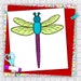 Printable Kids Dragonfly Craft Template, Insect Craft, Bug Craft ...