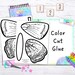 Butterfly Craft, Kids Printable Craft Template, Spring Craft, New ...