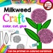 Milkweed Craft, Printable Kids Template, Spring, Summer, Butterfly Life ...