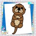 Otter Craft, Kids Printable Craft Template, Letter O, Science ...