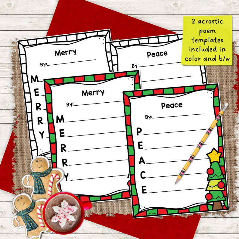 Christmas Ornament Wreath Kids Printable Craft Template,kids Christmas ...
