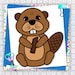 Beaver Craft, Kids Printable Craft Template, Wetland Animal, Oregon ...
