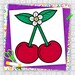 Cherry Craft, Kids Printable Craft Template, Fruit Craft, Michigan ...