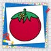 Tomato Craft, Kids Printable Craft Template, Vegetable Craft, Nutrition ...