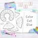 Letter C Candy Craft, Printable Kids Craft Template, Alphabet Craft ...