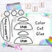 Utah State Symbols Craft, Kids Printable Craft Template, 50 States ...