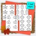 Fall Self Portrait Leaf Crown Kids Printable Craft Template ...