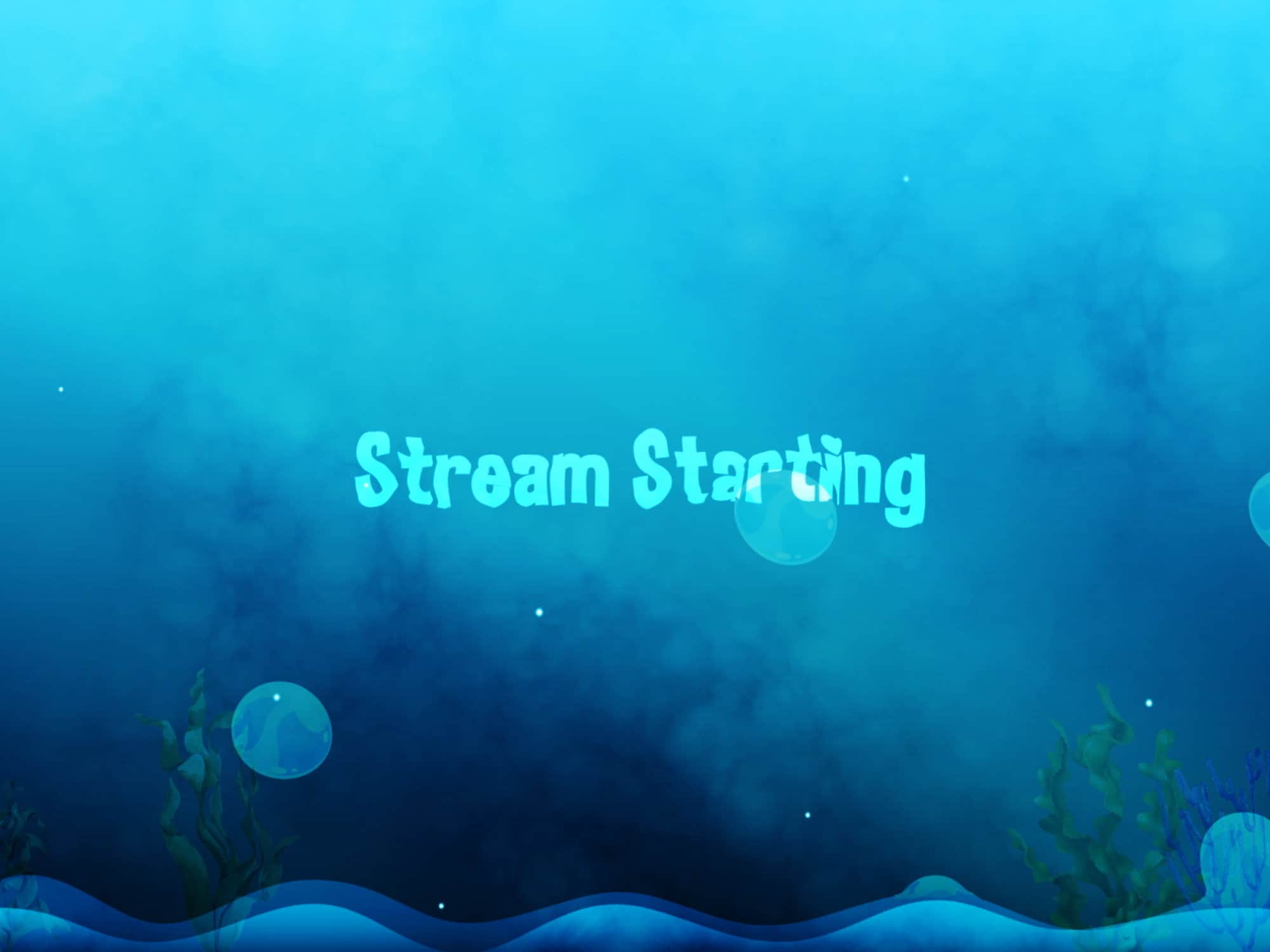 Animated Twitch Scenes - Underwater Bubbles - Animated Screens ...