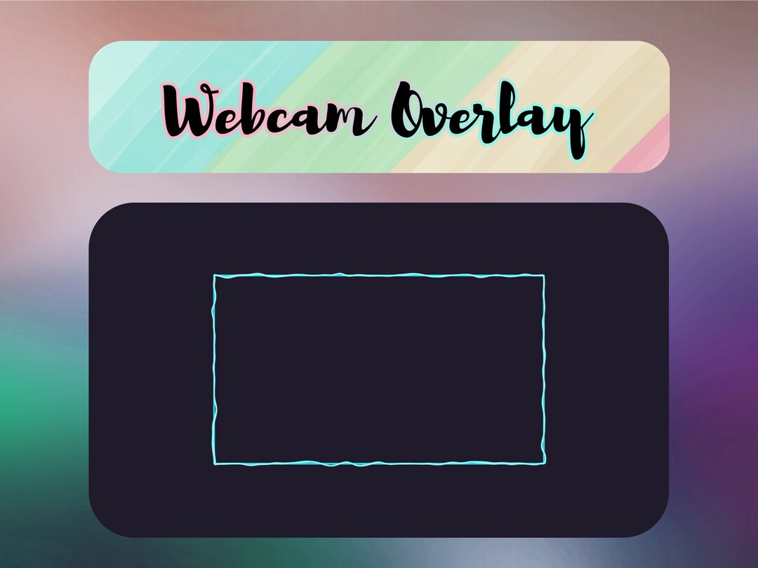 Animated Webcam Overlay - Etsy