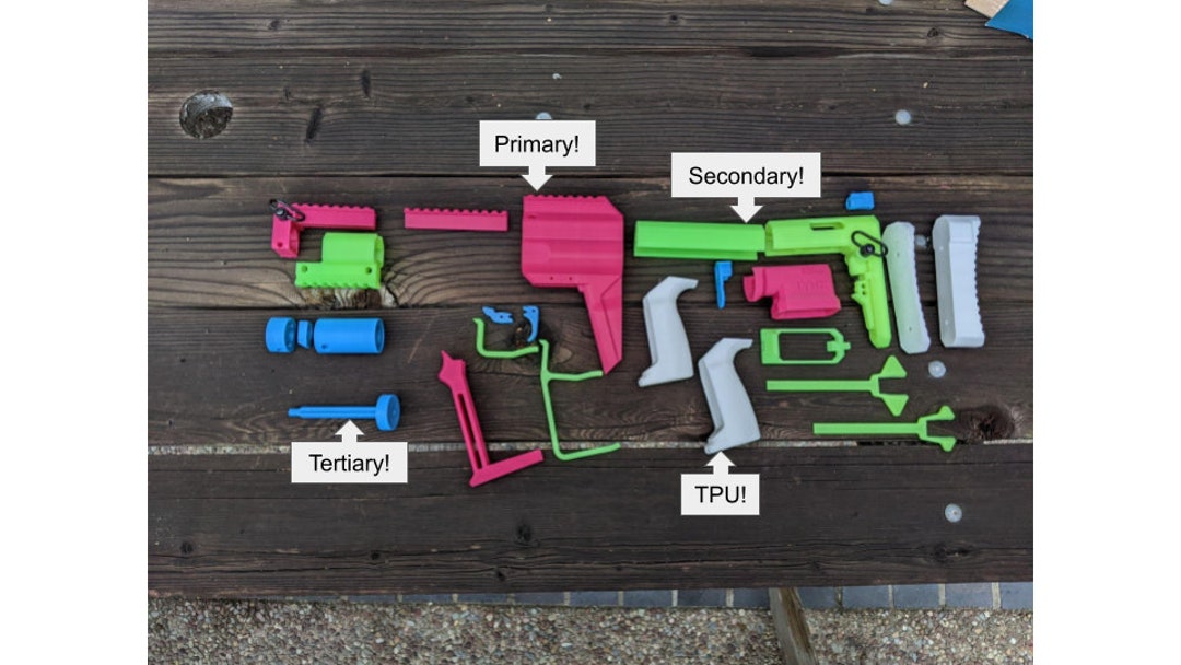 Orion Blasters Lynx Printed Parts Only, With QD and TPU Upgrades - Etsy Singapore