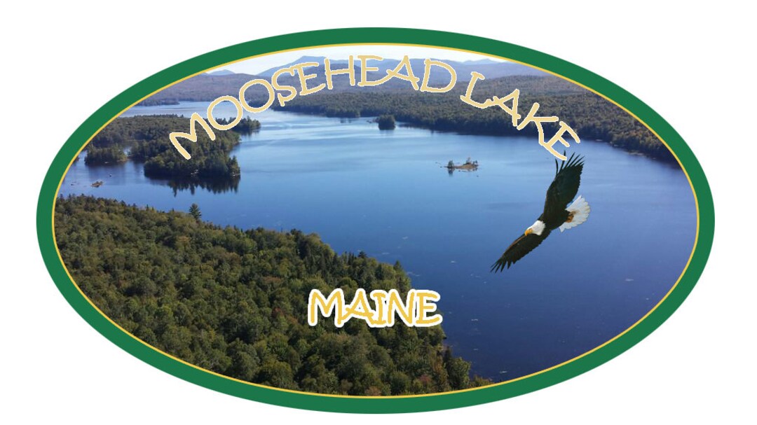 Moosehead Lake, Maine Sticker - Etsy