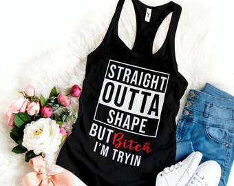 Workout Tank Tops - Etsy