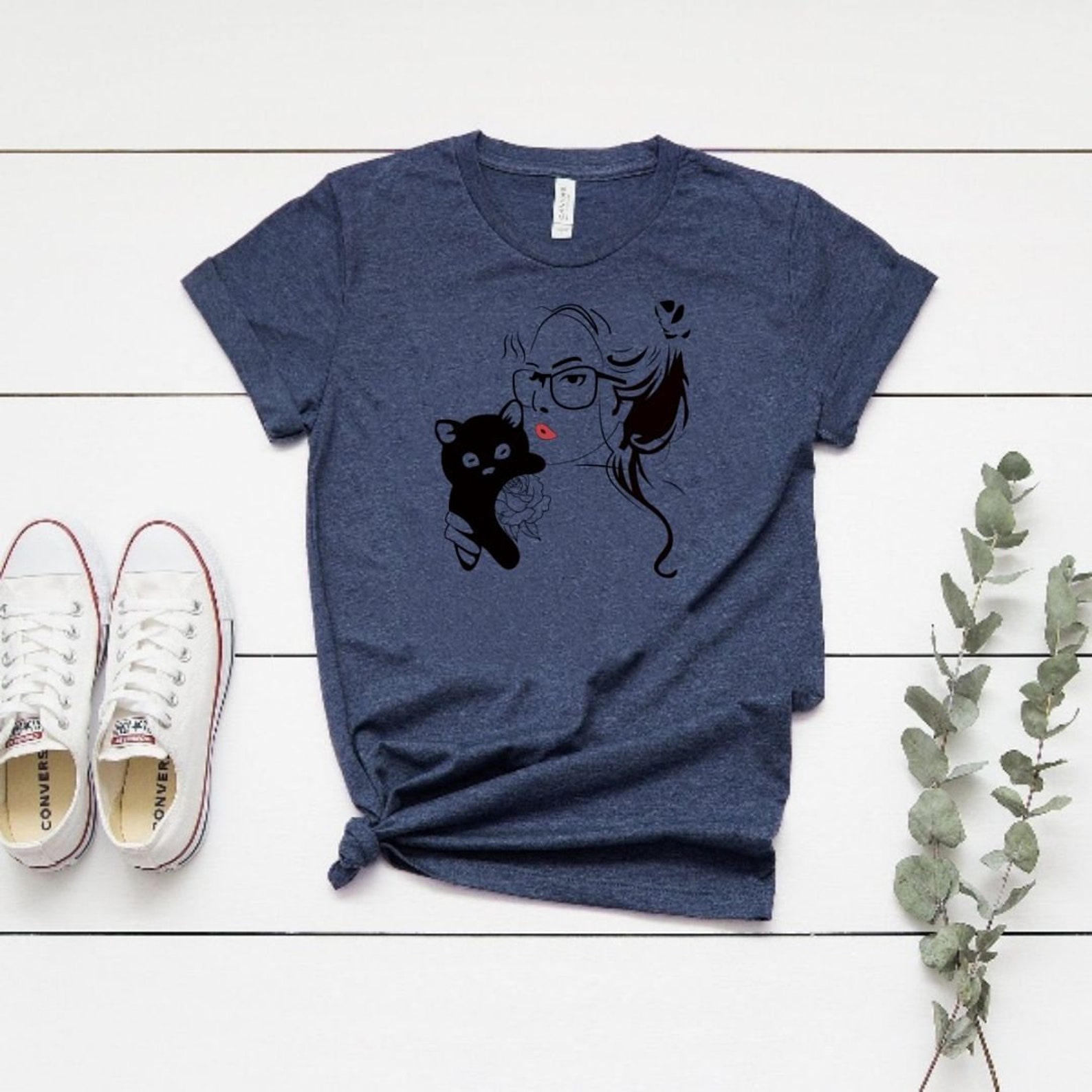 Cat Lady Tee Cat T-shirt Cat Meme Shirt Funny Tshirt cute | Etsy