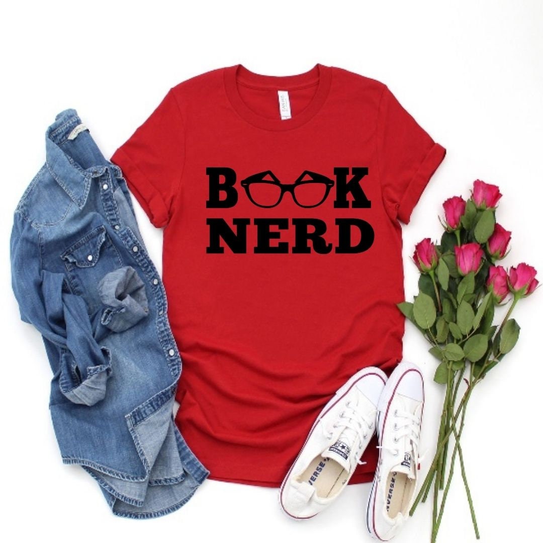 Book Nerd Shirt Book Lover Shirt Book T-Shirt-Funny Book - Etsy España
