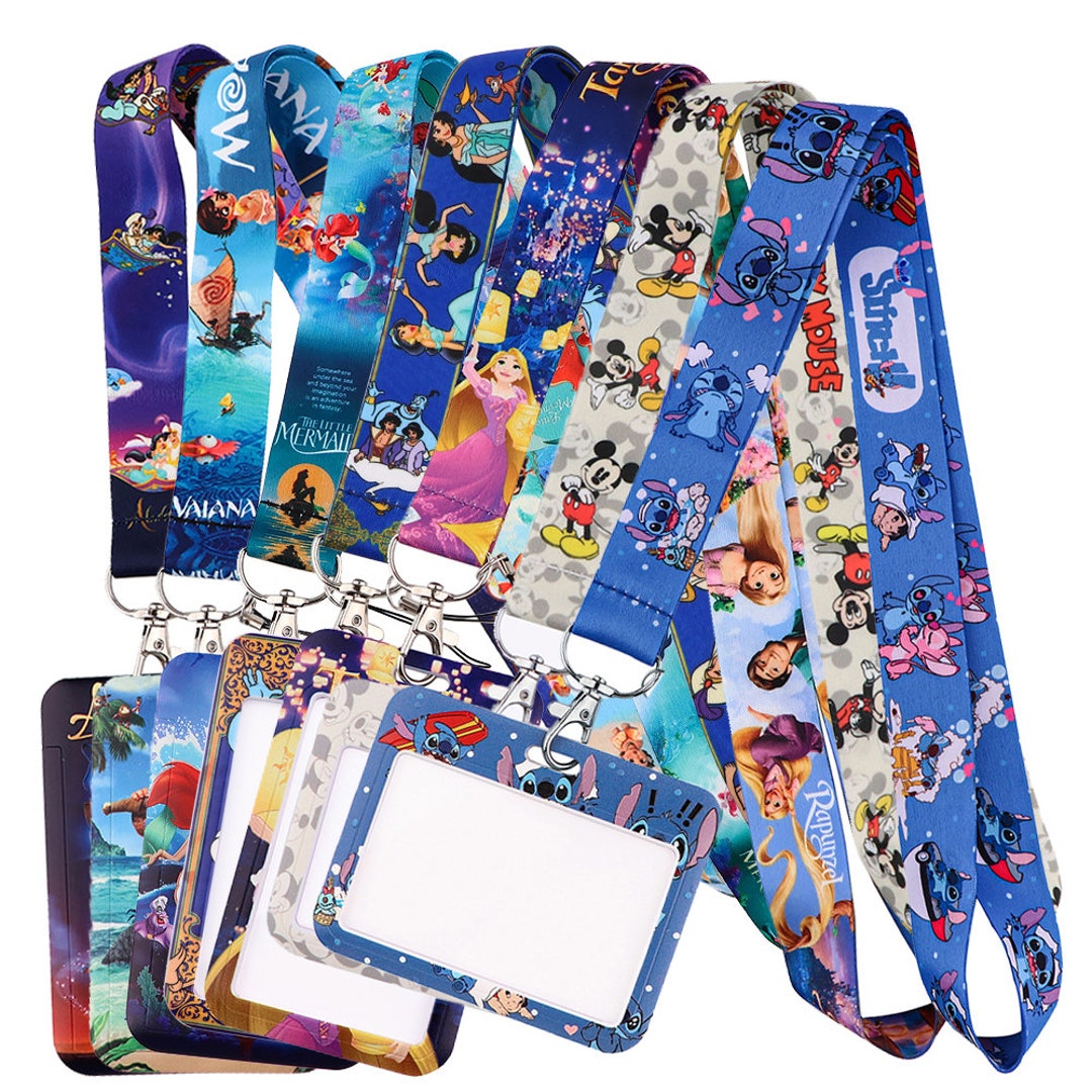 Disney Lanyards Badge Holders Neck Strap Lanyard Card ID - Etsy
