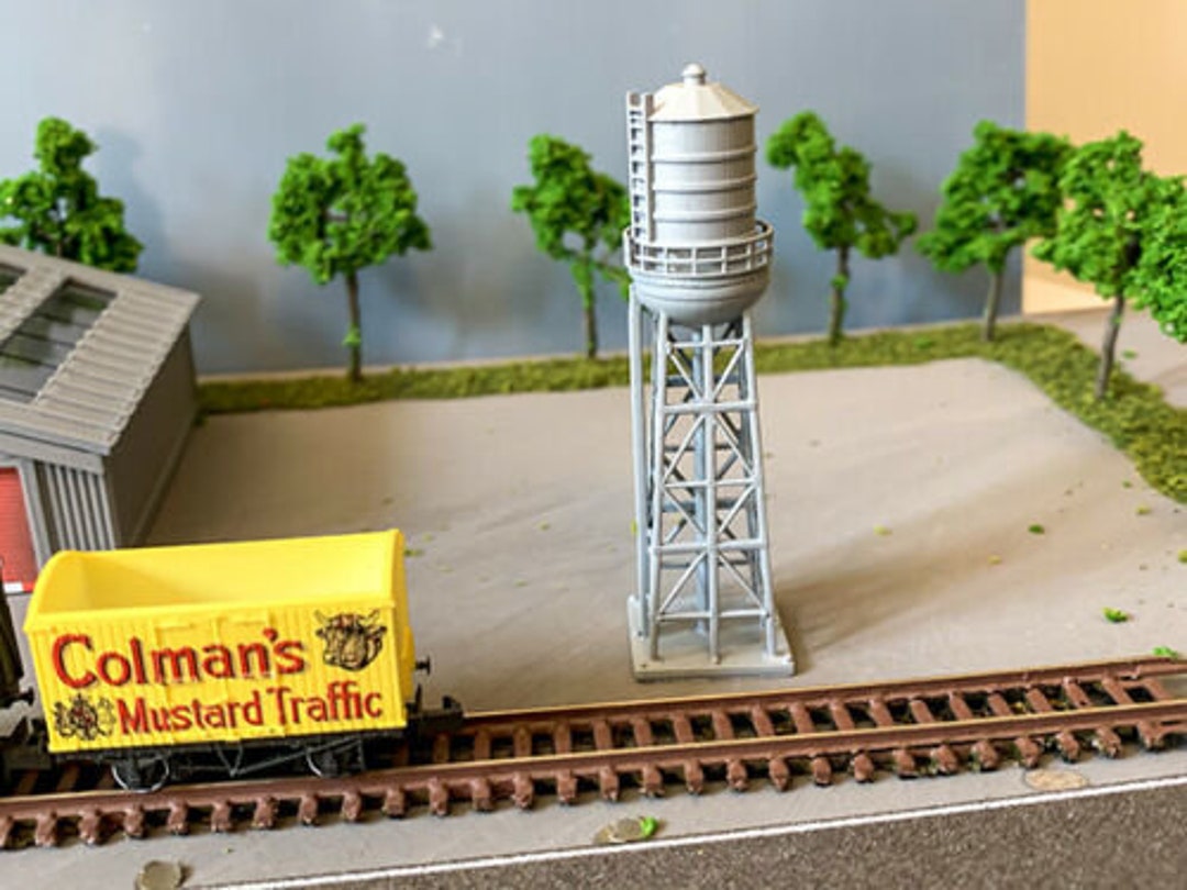 N SCALE Water Tower Silo - Etsy