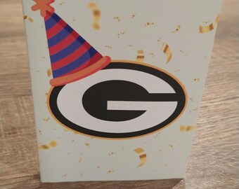 Happy Birthday Cheesehead. Fooball Greeting Card W/ - Etsy