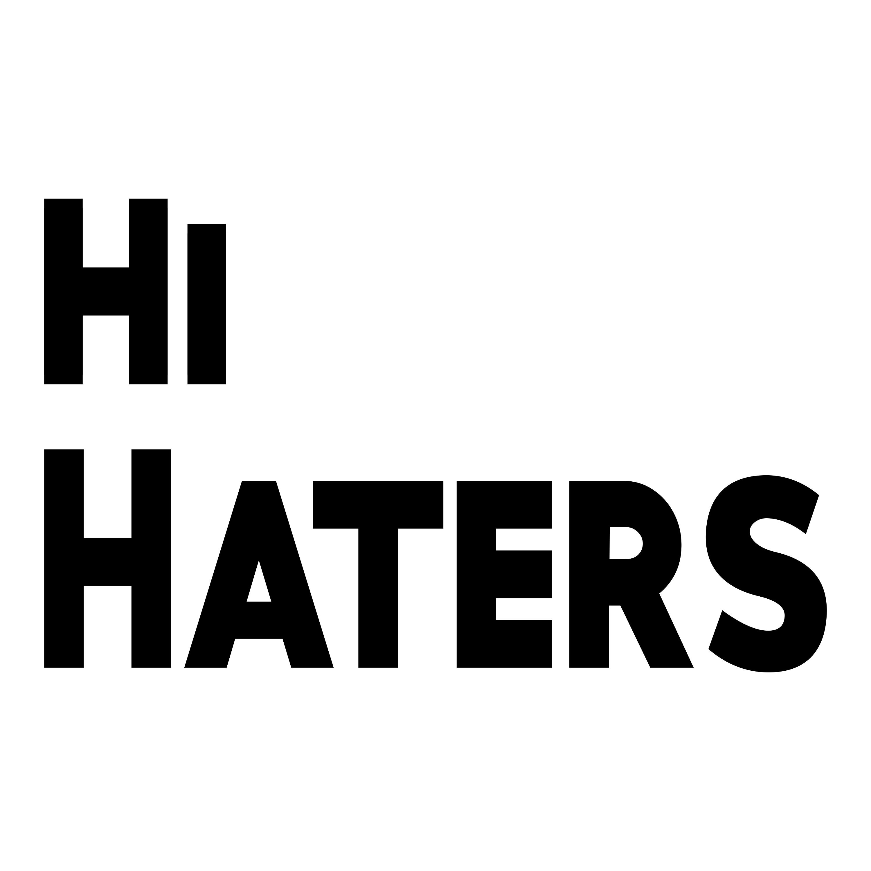 Hi Haters Svg Funny Svg Quotes Svg Funny Status Svg Funny | Etsy