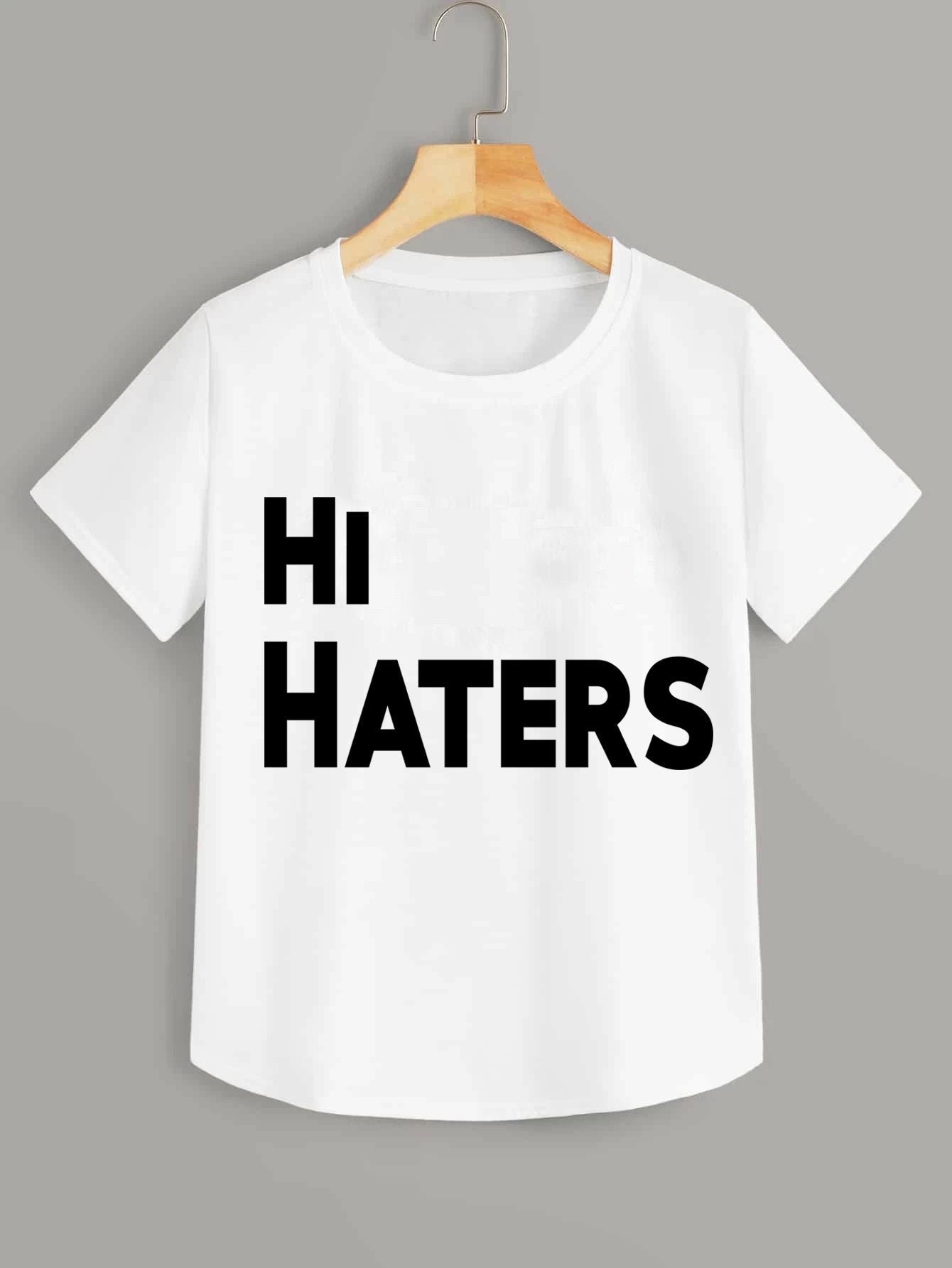 Hi Haters Svg Funny Svg Quotes Svg Funny Status Svg Funny | Etsy