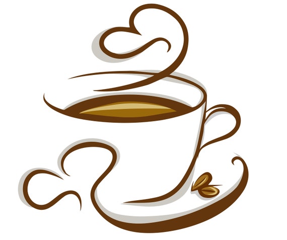 Coffee Cup Heart Clipart