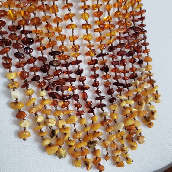 Rare Antique Necklace Retro Collectible Multiple Stra… - Gem