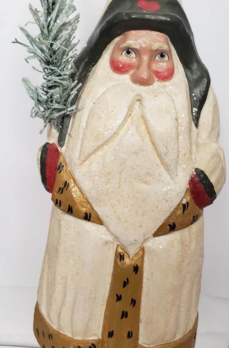 Santa House of Hatten Christmas Collectible 1996 - Etsy