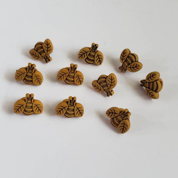 Bumblebee Button Collection Set Collectible - Etsy
