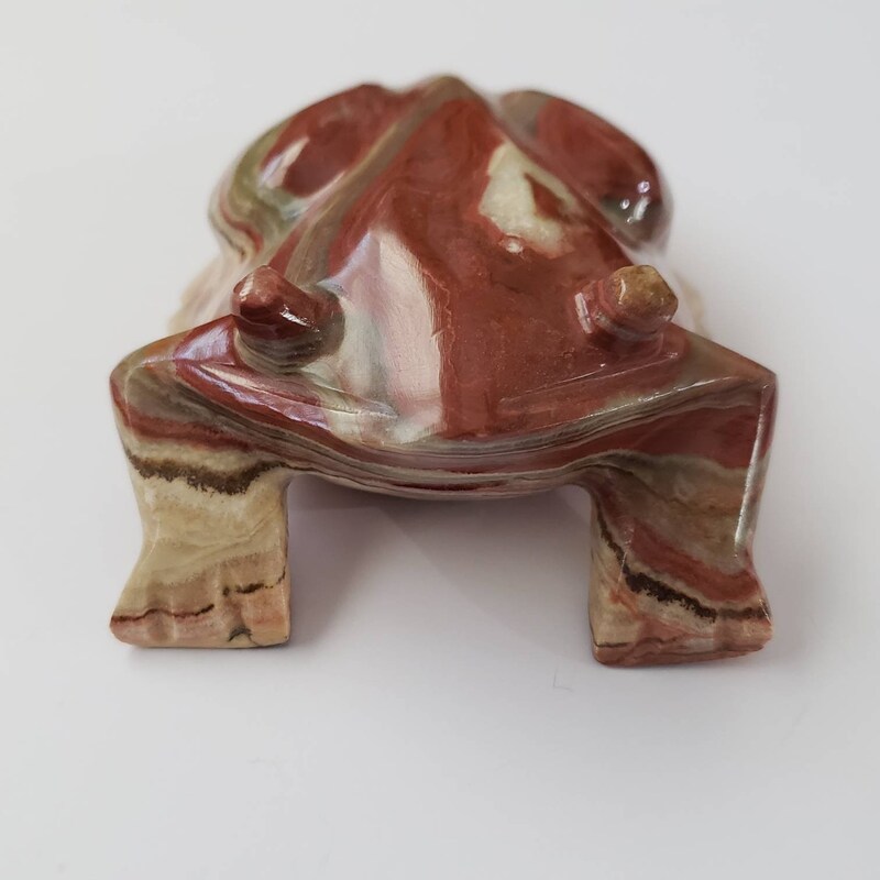 Stone Frog Figurine - Etsy