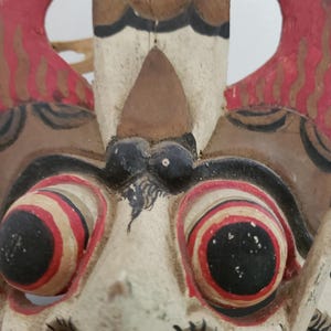 Vintage Mask Unique Retro Collectible Wall Decor - Etsy