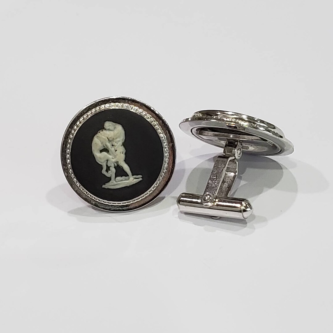 Rare Cufflinks Designer Destino Sterling Silver Collectible Estate ...