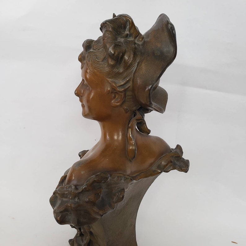 Vintage Bust Figurine Statue Ornate Rare Collectible Antique - Etsy