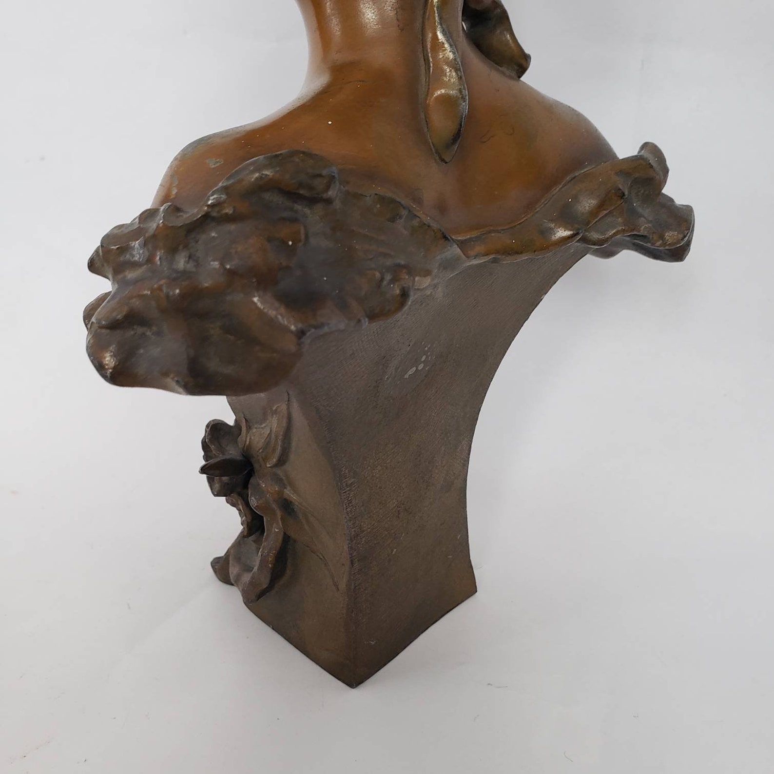 Vintage Bust Figurine Statue Ornate Rare Collectible Antique - Etsy