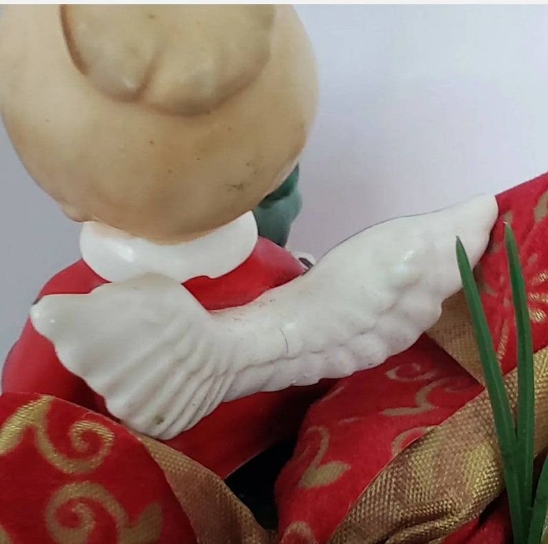 Rare Napco Christmas Planter Figurine Rare Retro Christmas Decoration ...
