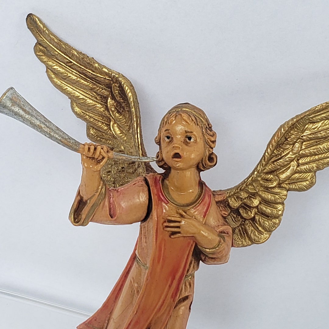 Fontanini Angel Figurine Vintage Nativity Figurine Retro Collectible ...