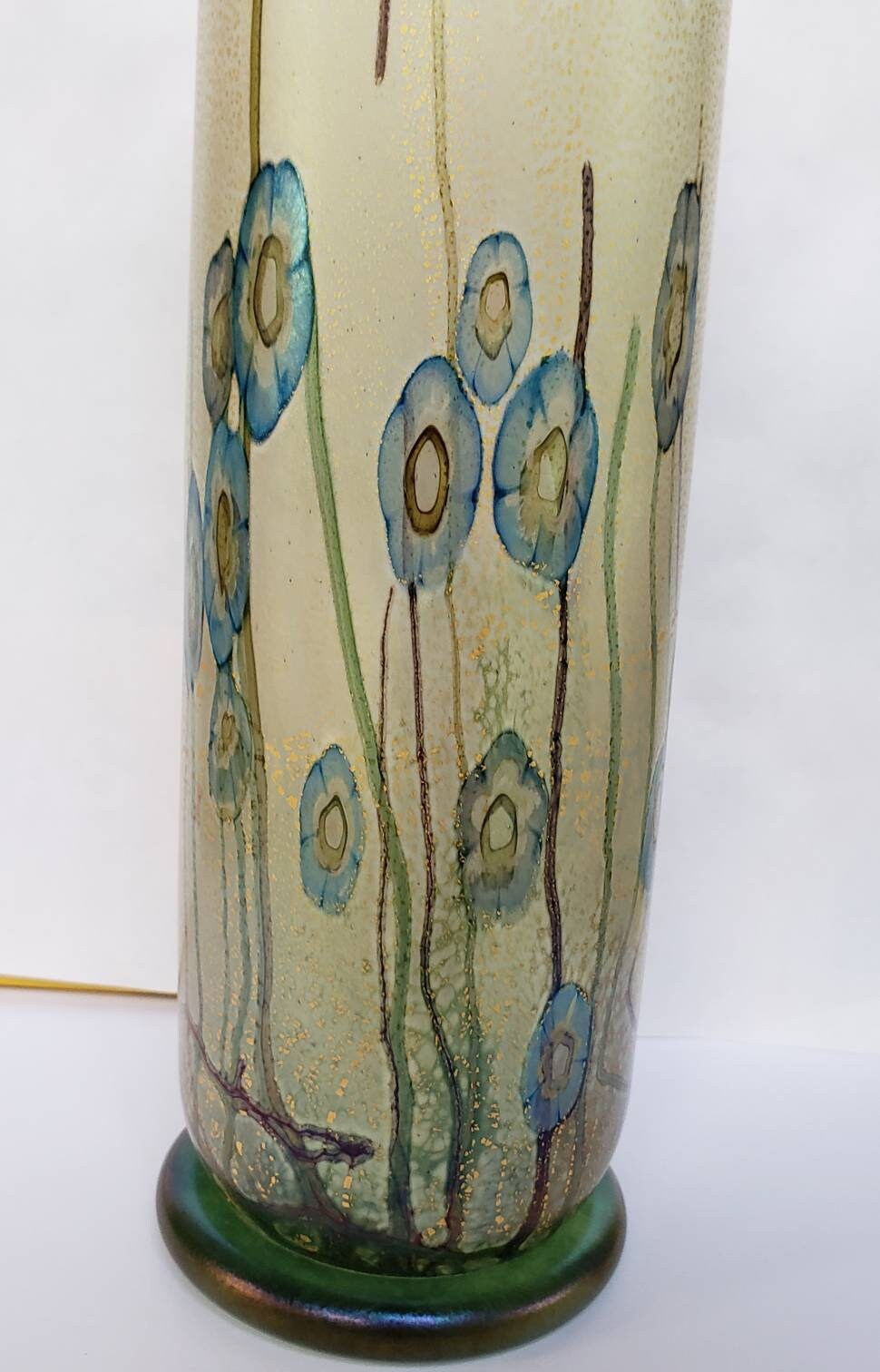 Rare Vintage Art Glass Vase Stunning Studio Glass - Etsy