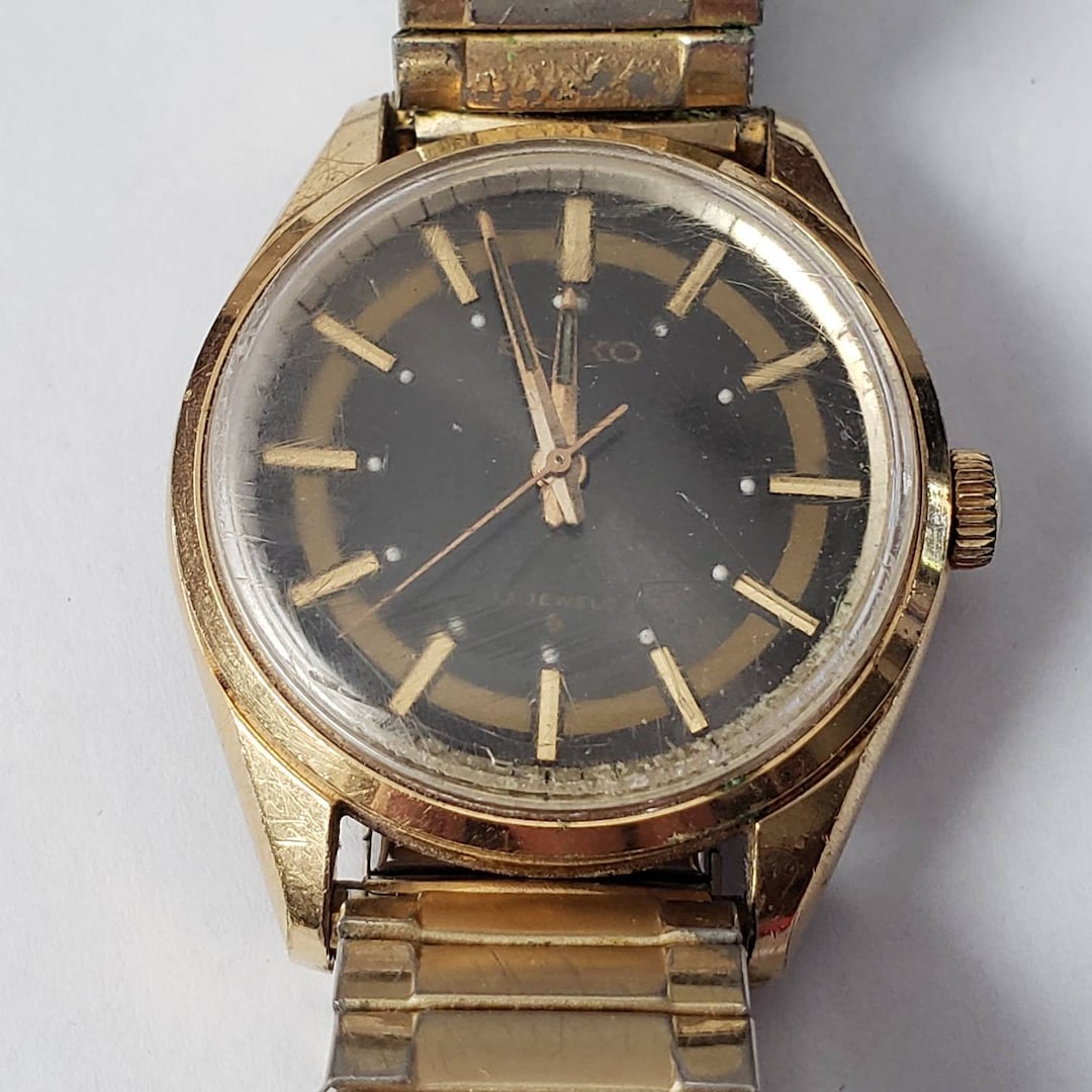 Vintage Watch Seiko Retro Collectible Time Piece Wristwatch - Etsy