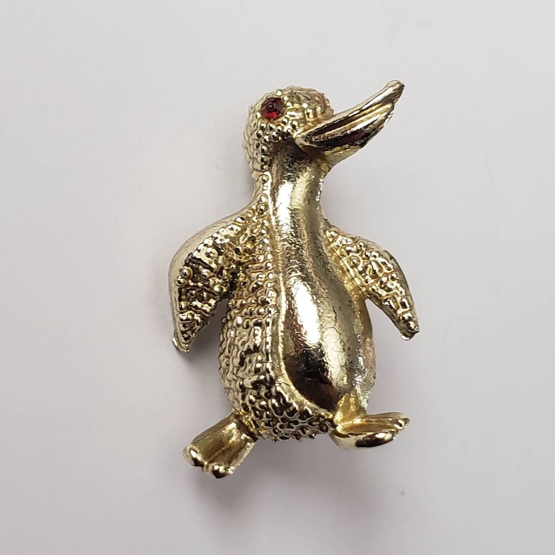 Vintage Penguin Brooch Retro Collectible Pin Costume Jewelry - Etsy